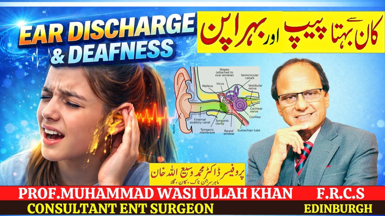 Kaan Ke Phate Pardey Aur Pus Ka Ilaj | کان کے انفیکشن کا علاج | Prof.M.Wasi Ullah Khan - YouTube