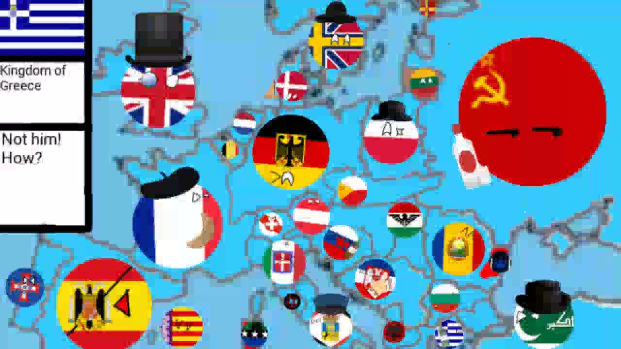 Alternative History of Europe in countryballs Part 5 Return of the ...