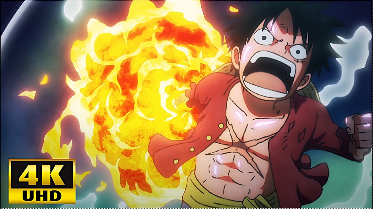 Luffy Red Hawk vs. Hody (Remastered) 4K - YouTube