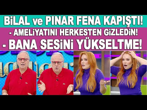 Pınar Eliçe ve Bilal Özcan estetik konusunda birbirine girdi!