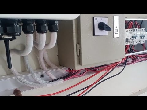 #Inverex #nitrox #hybrid #inverter #6kw #New #system #fitting #Connection #Karne #Ka Tarika ...