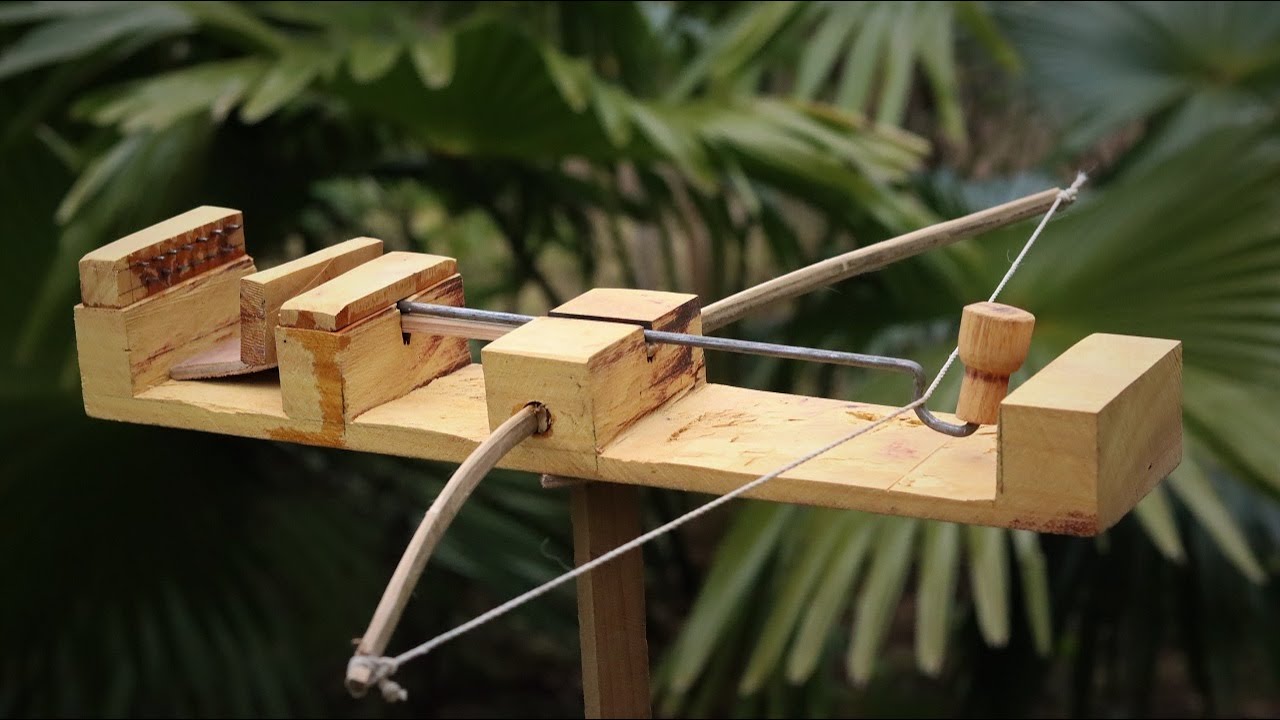 How to Make a Cross Bow Rodent Trap at Home |DIY| - YouTube