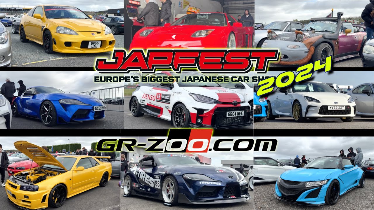 Japfest 2024: The Ultimate Japanese Car Show In The Uk With www.gr-zoo ...