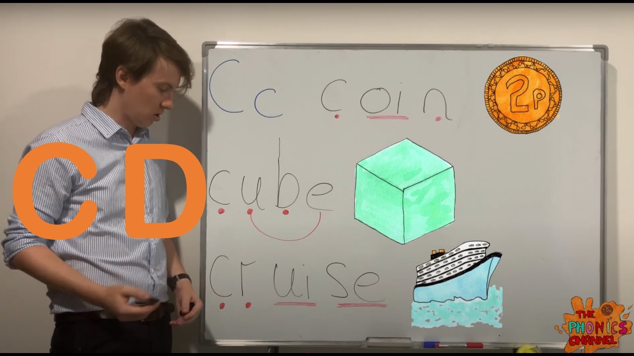 Letter C and Letter D Sounds and Words - Adult Phonics - Lesson 2 - YouTube