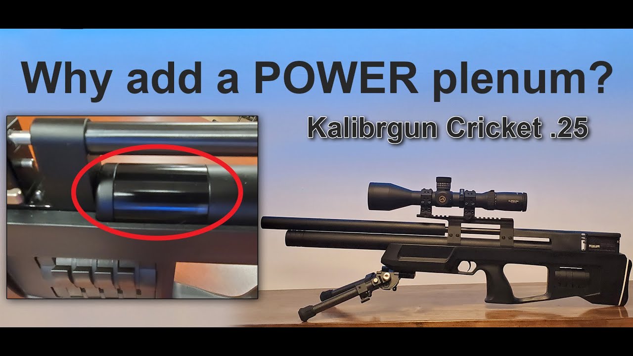 Ernest Rowe Power Plenum for the Kalibrgun Cricket - YouTube