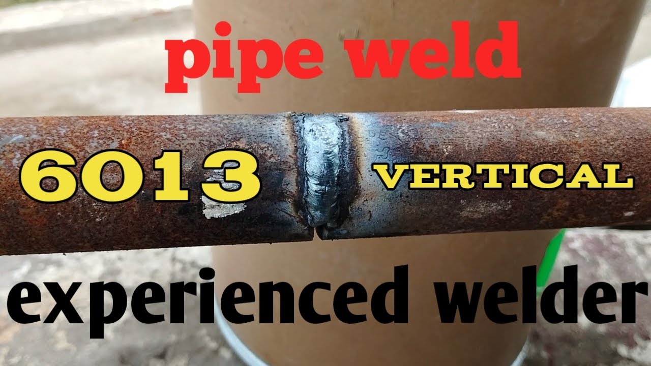Pipe welding #weld experience #vertical welding # - YouTube