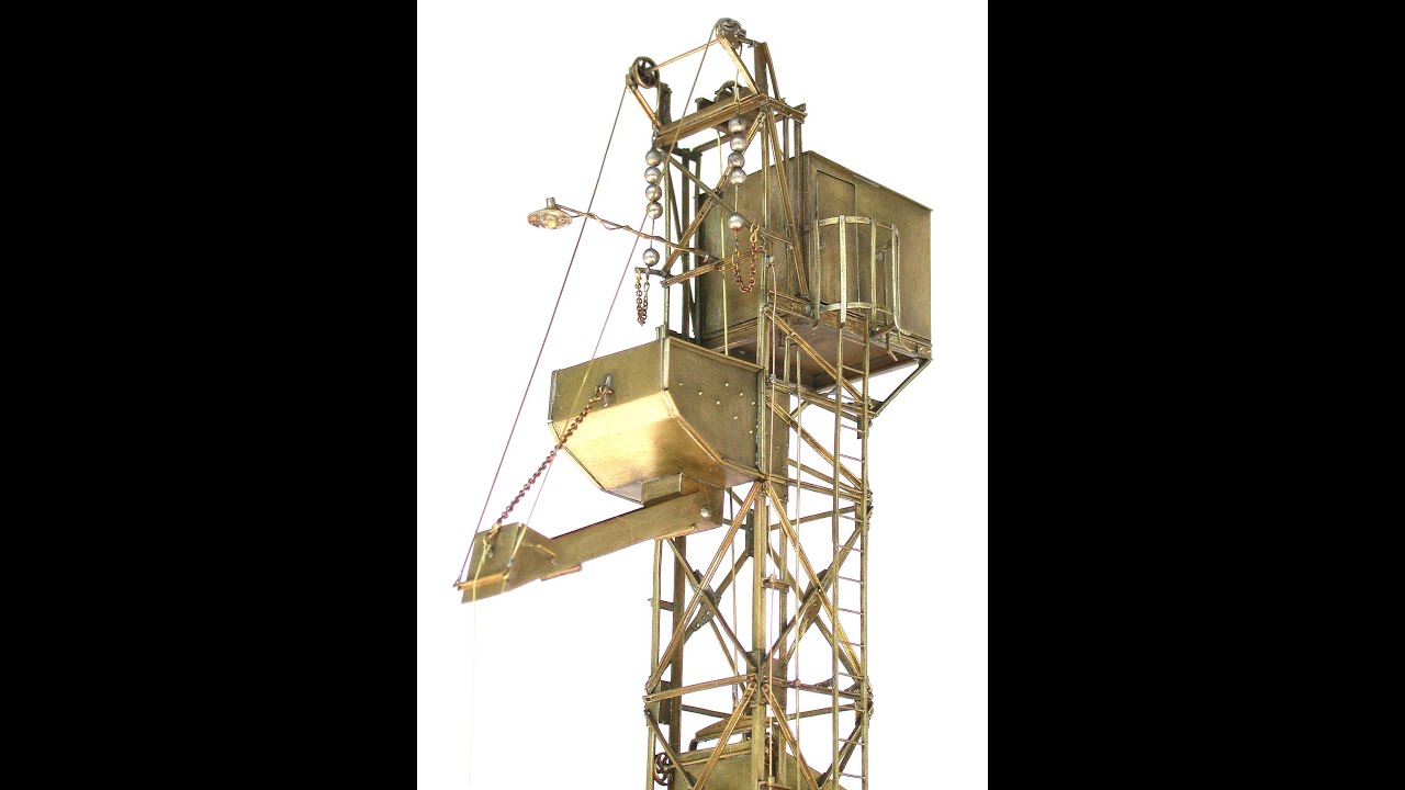 HO Scale Brass Model of Fairbanks-Morse 50 Ton Steel Coaling Tower ...
