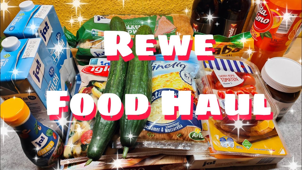 Rewe Food HAUL ! Kleiner Einkauf von Rewe ! Was habe ich gekauft ...