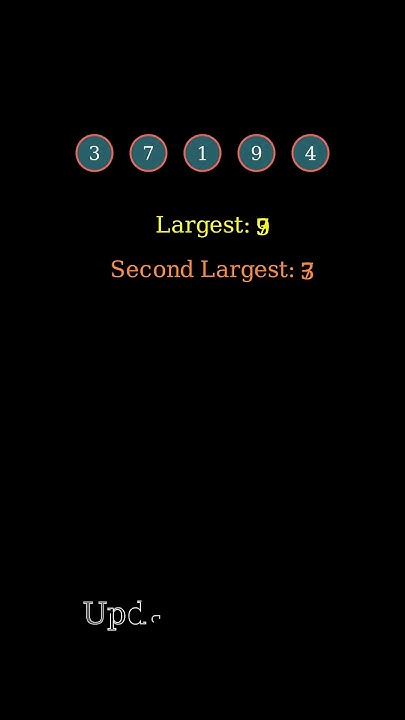 Cracking the Code: Finding the Second Largest Number in an Array - YouTube