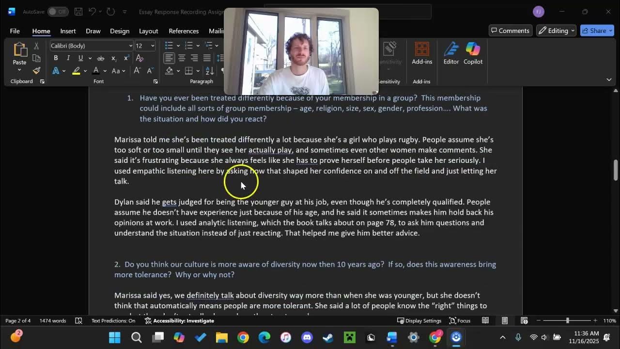 Recording #3 - YouTube