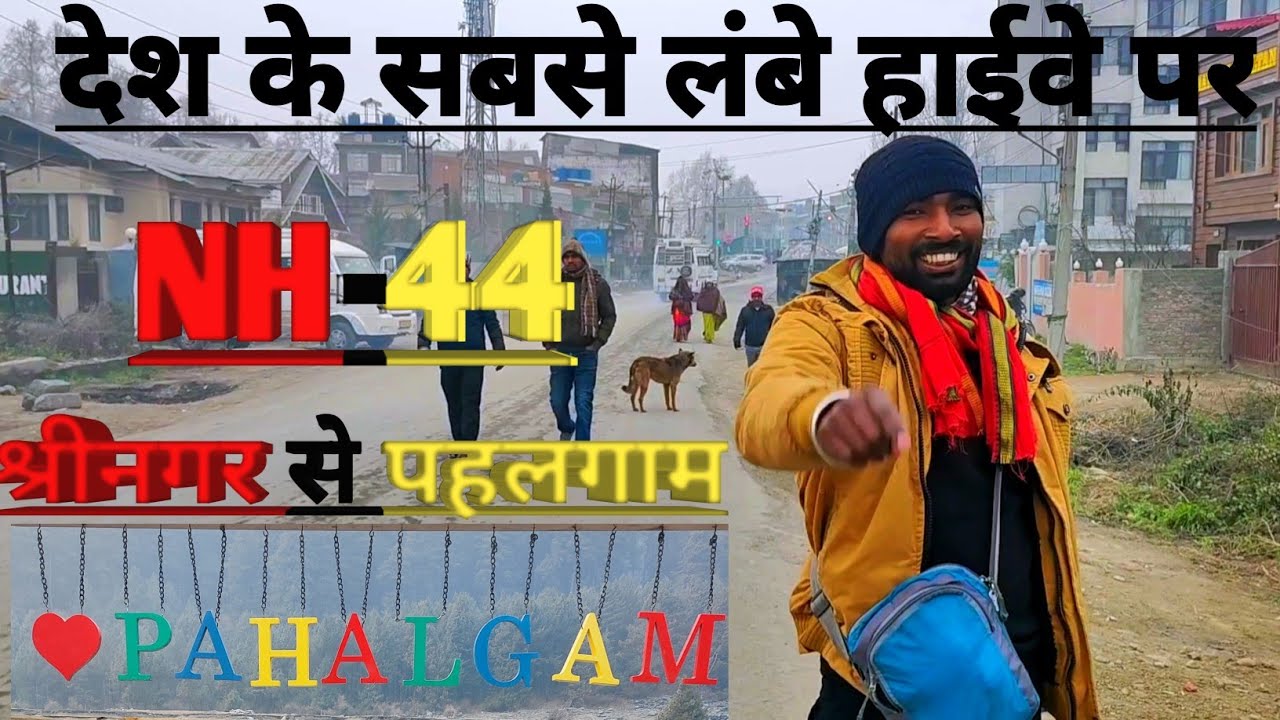 way to pahalgaon | NH-44 | - YouTube