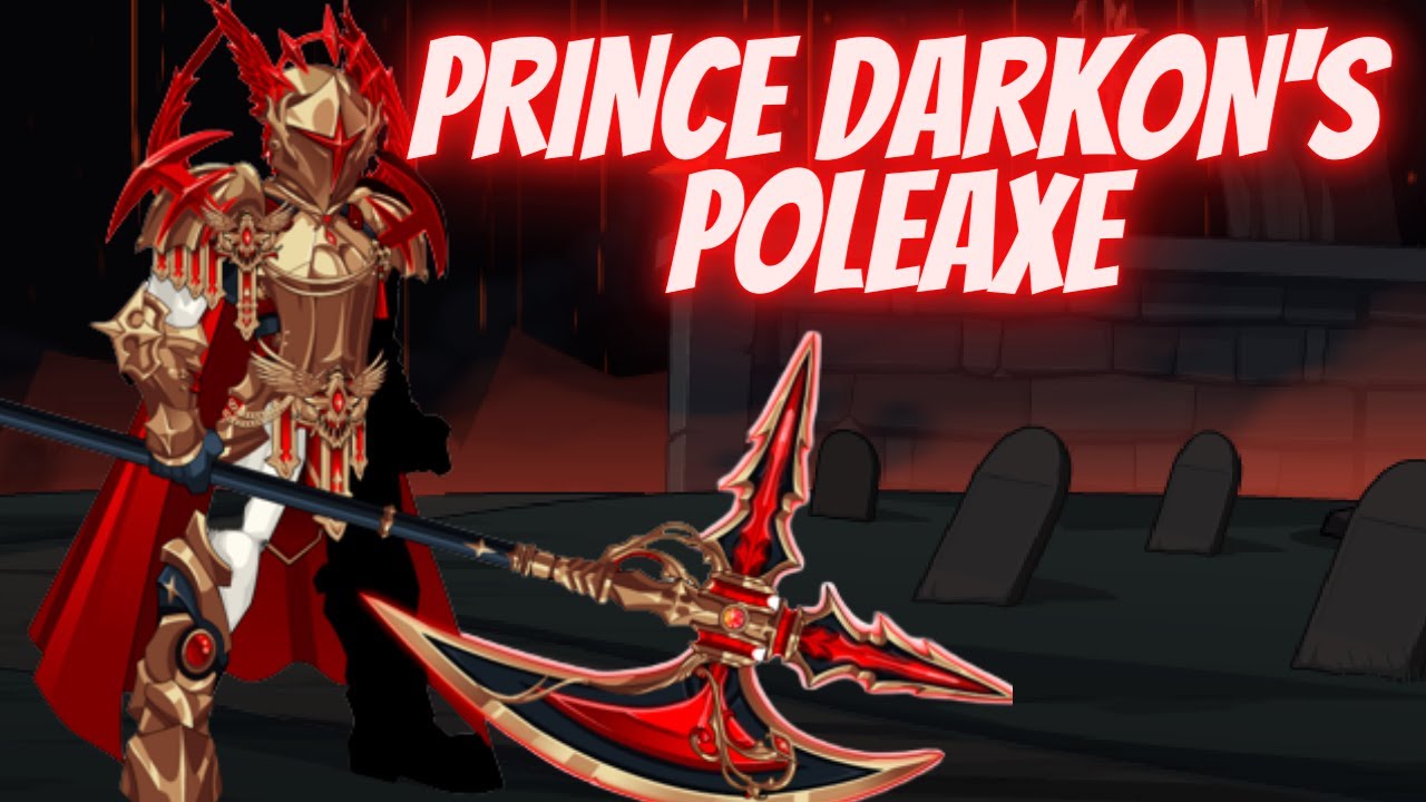 AQW HOW TO HET PRINCE DARKON'S POLEAXE - YouTube