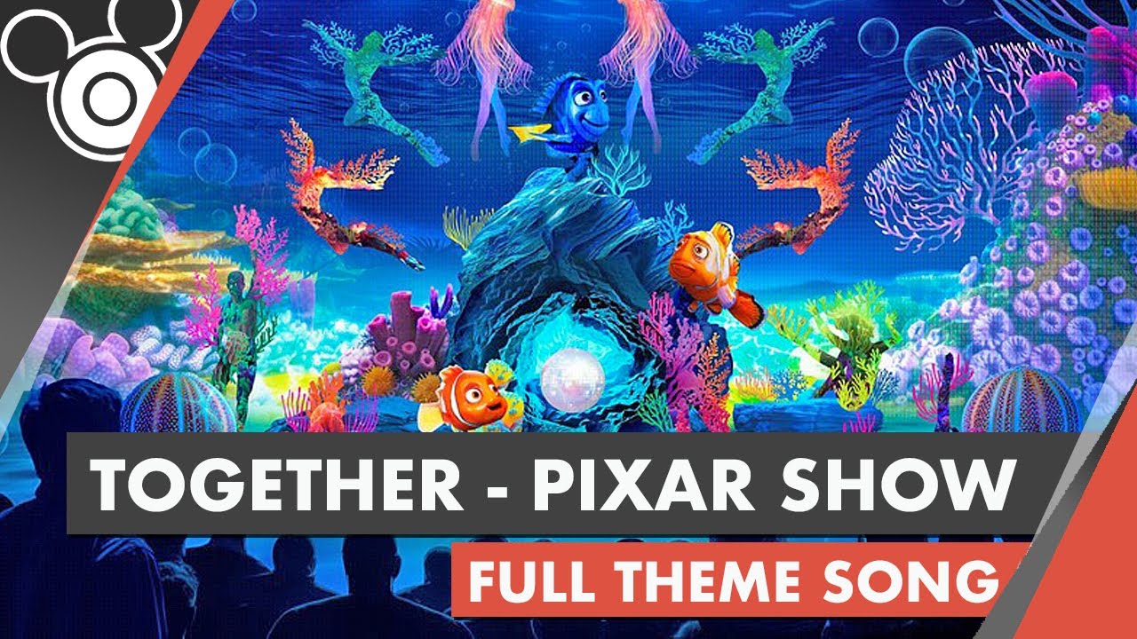 Full song Together Pixar show at Disneyland Paris 2023 in Walt Disney ...