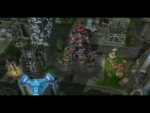 StarCraft 2 - Terratron (New unit!!) - YouTube