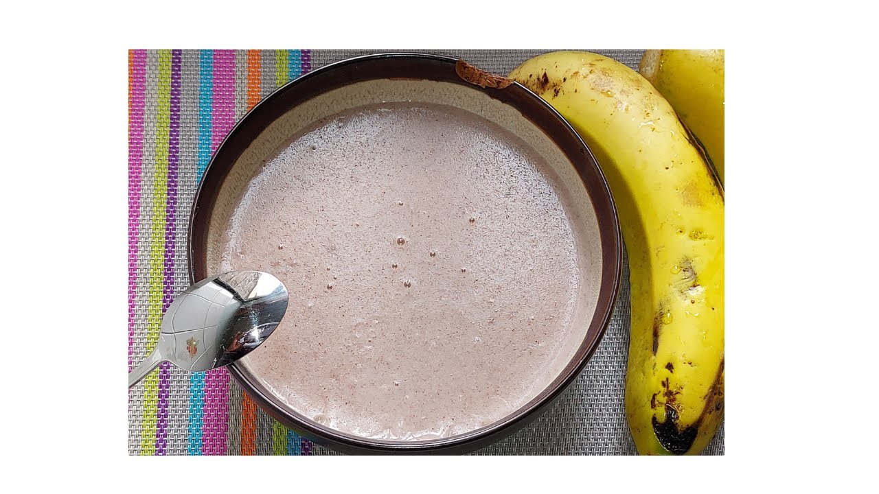 Healthy porridge (uji) Kenya. How to make Wimbi Porridge (uji) for good ...