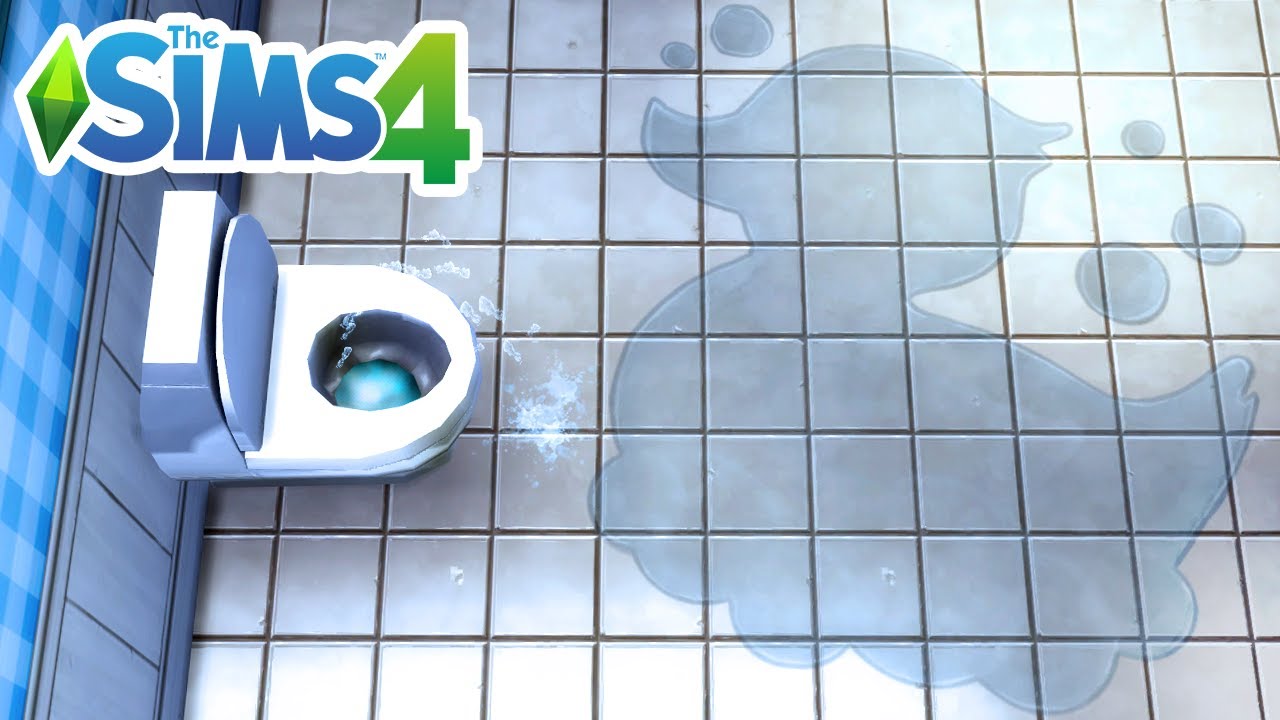 How To Make A Duck Puddle (Secret You Didn't Know) - The Sims 4 - YouTube