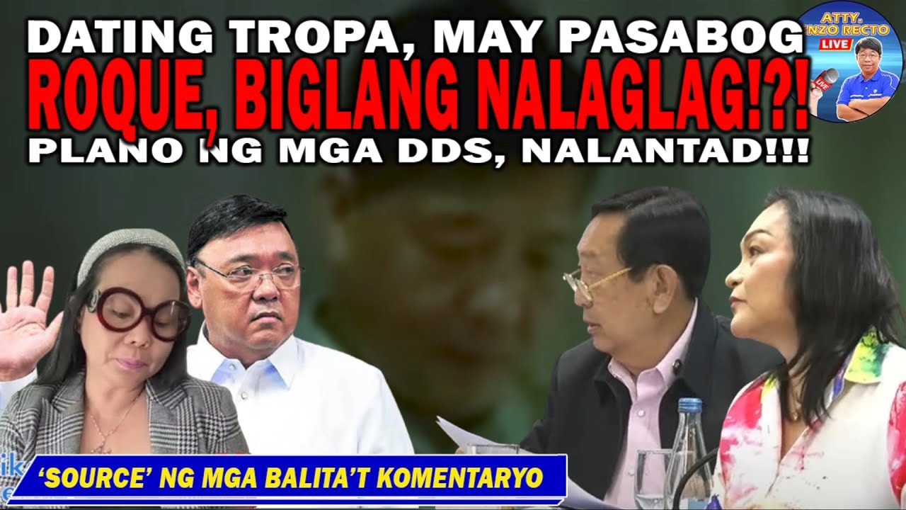ROQUE MAHARLIKA AT ISANG HIGH RANKING OFFICIAL, LAGLAG!?! DDS NA ...