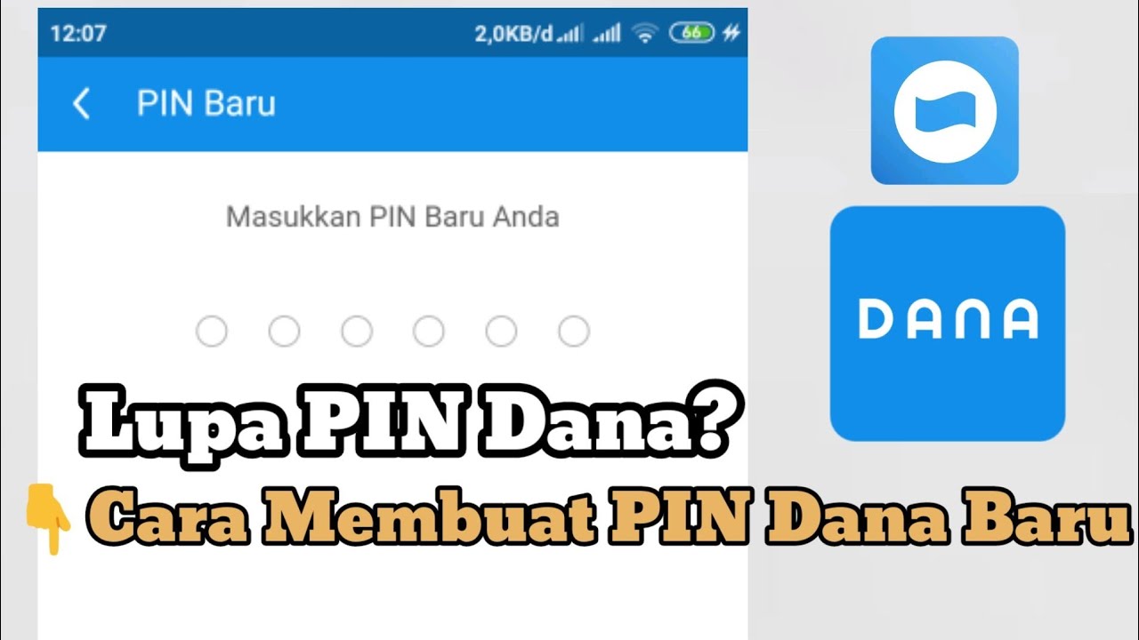 UPDATE ! Cara Ganti PIN DANA | Ubah PIN Baru Di Aplikasi DANA - YouTube