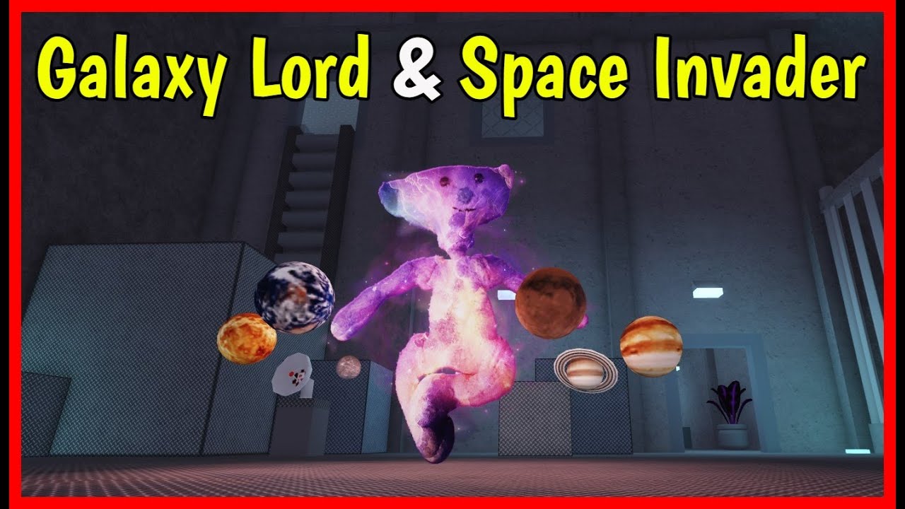 BEAR (Alpha) How to get GALAXY LORD and SPACE INVADER Skin Roblox - YouTube