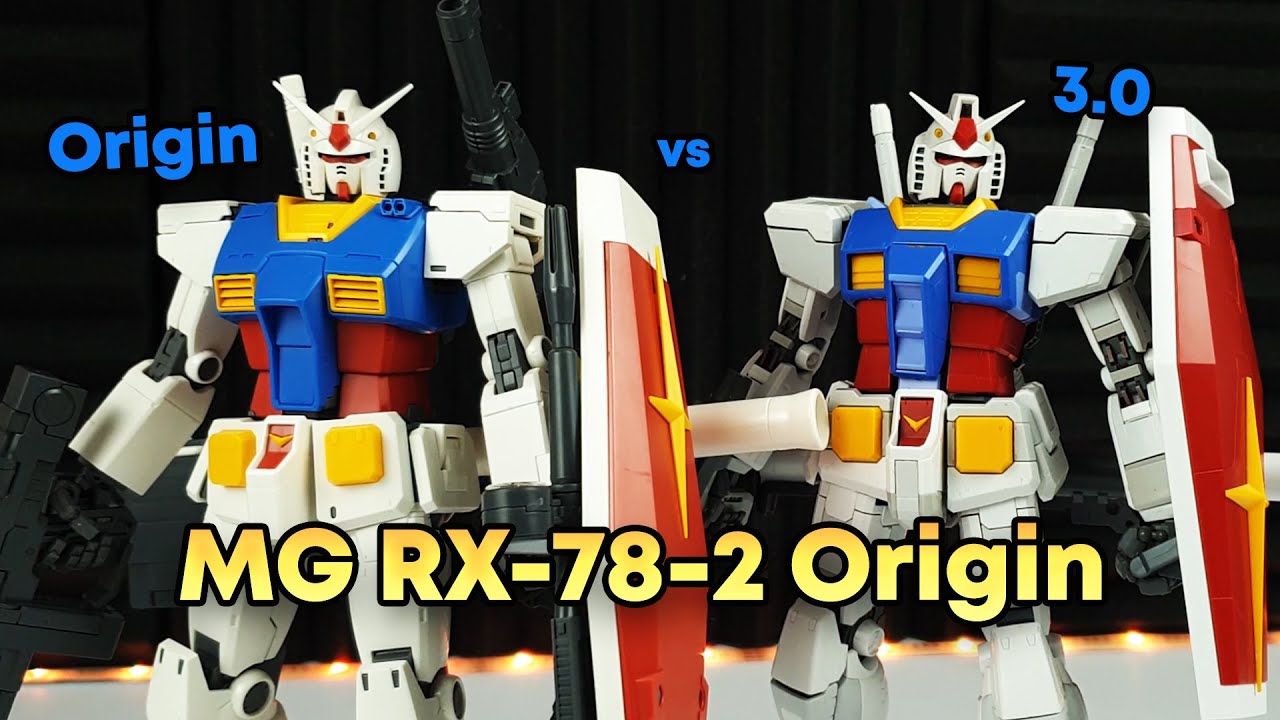 MG RX-78-2 Origin Better Than 3.0?? ASMR Build! - YouTube