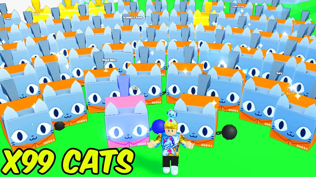 I Saved 99 Huge Cats From Prison in Pet Simulator 99 - YouTube