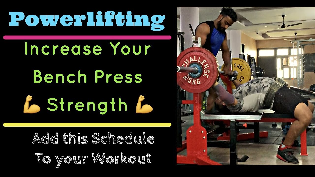 Increase Your Bench Press Strength | Repetition Program| Part 1| Bench ...
