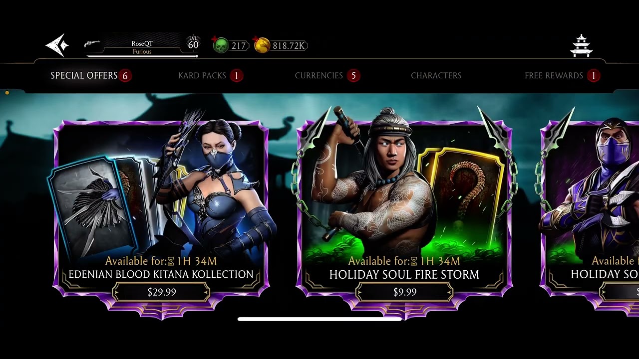 Mk Mobile. Buying The Klassic Champions Pack! - YouTube