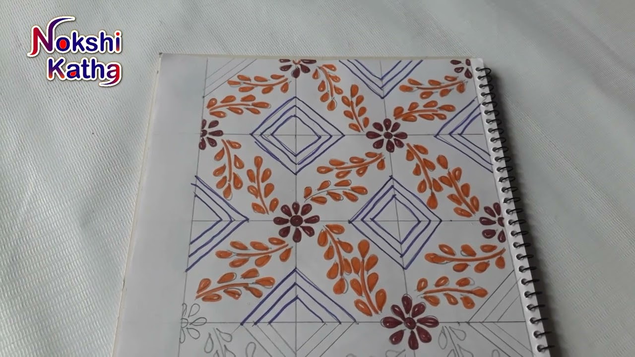 নকশি কাঁথার ডিজাইন নকশি কাঁথার অসাধারণ ডিজাইন ২০২২ nokshi Kathar design ...