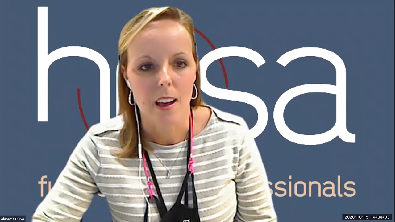 Alabama HOSA Oct 2020 Video Update - YouTube