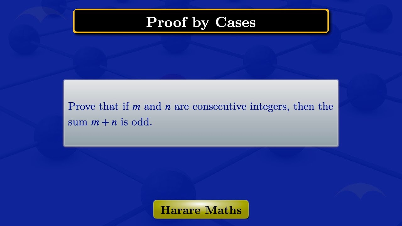 Proof By Cases YouTube Proof By Cases YouTube