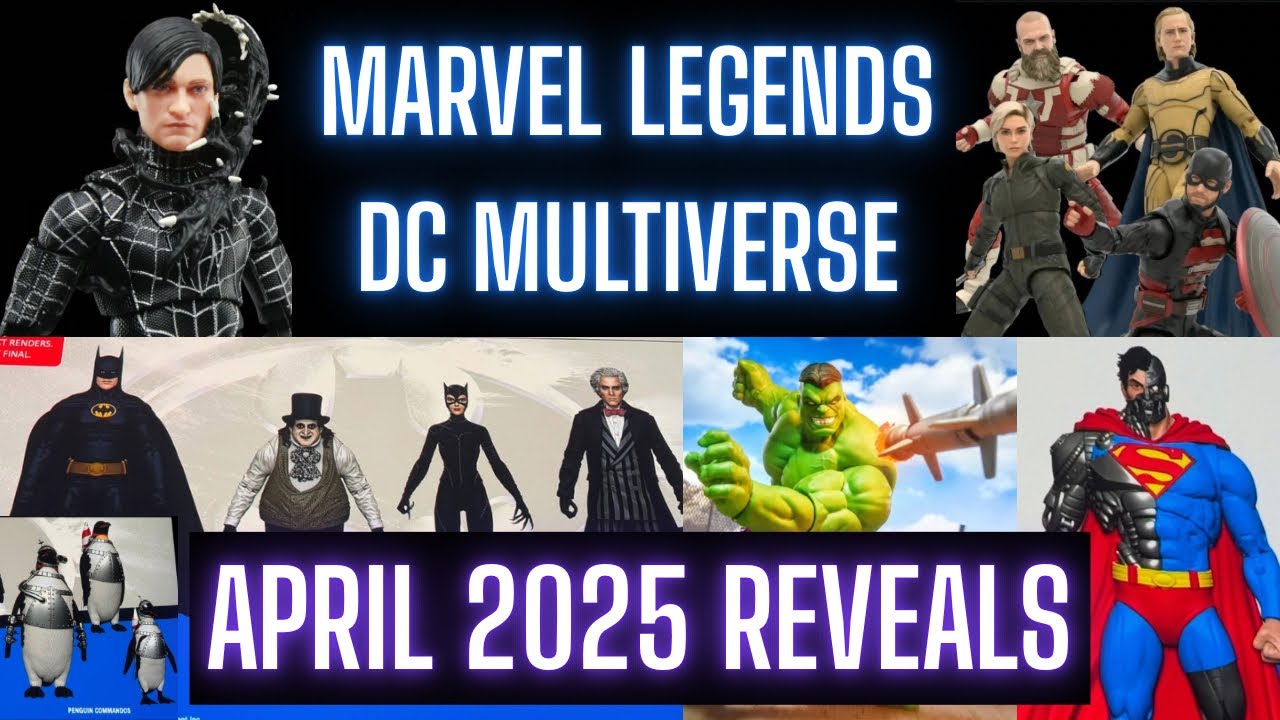 APRIL FOOLS | Marvel Legends April 1st Livestream x DC Multiverse ...