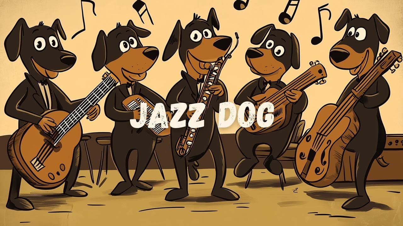 Jazz Dogs: Chill Vibes with Groovy Dog Band | 10-Track Relaxing Jazz ...
