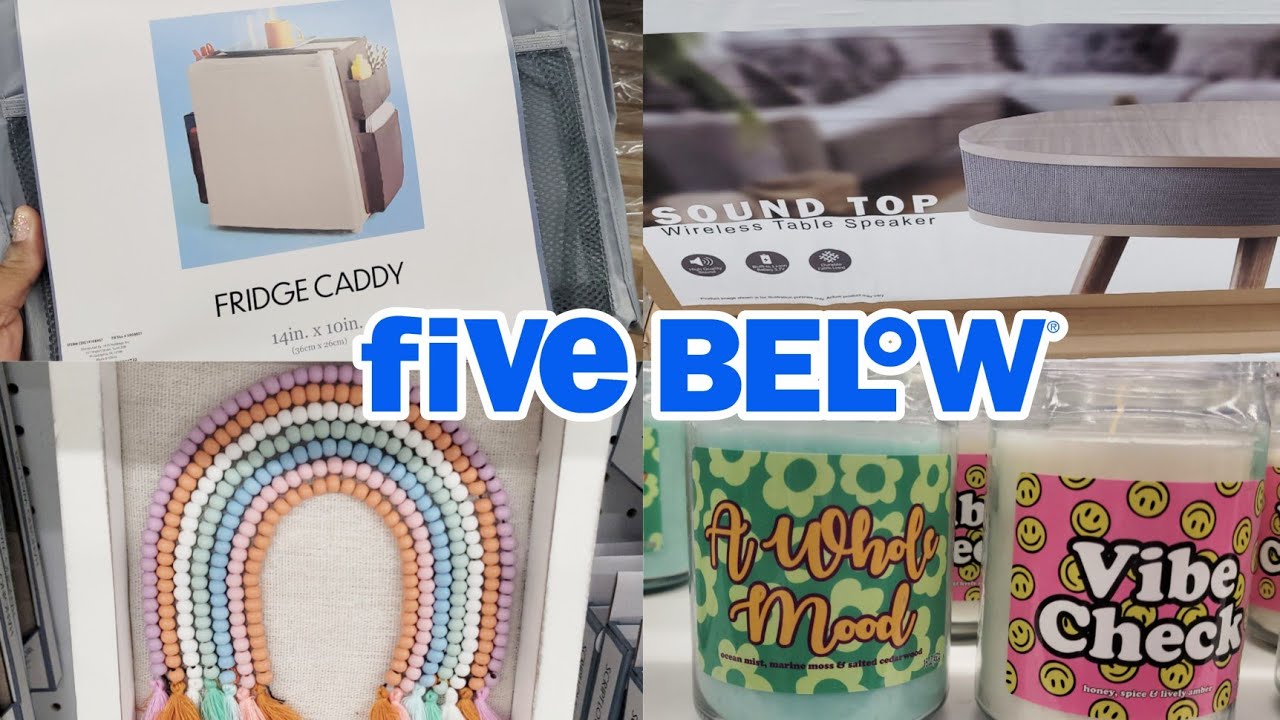 NEW BROWSE WITH ME|FIVE BELOW|NEW FINDS - YouTube
