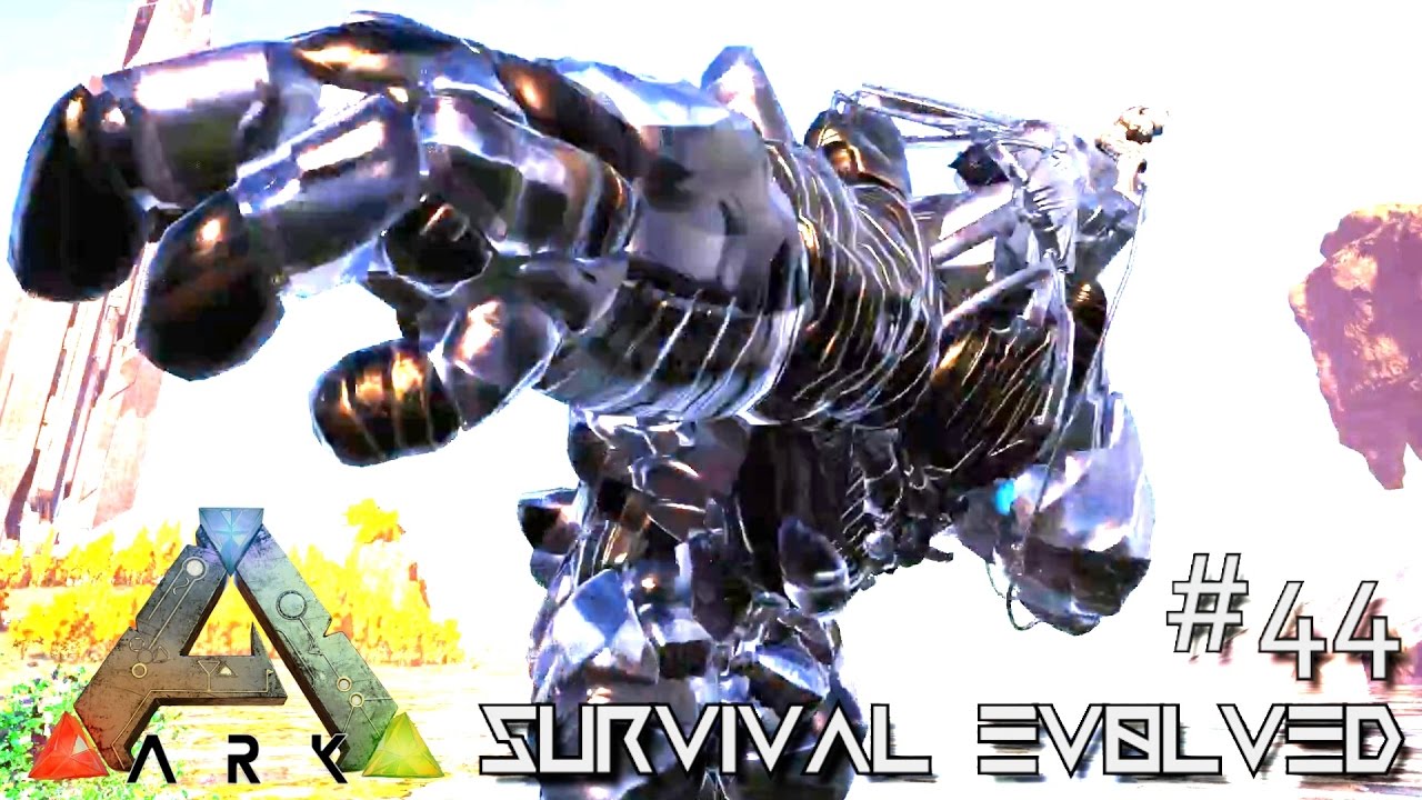 ARK: SURVIVAL EVOLVED - NEW BIONIC ROCK ELEMENTAL & MANTIS !!! E44 ...