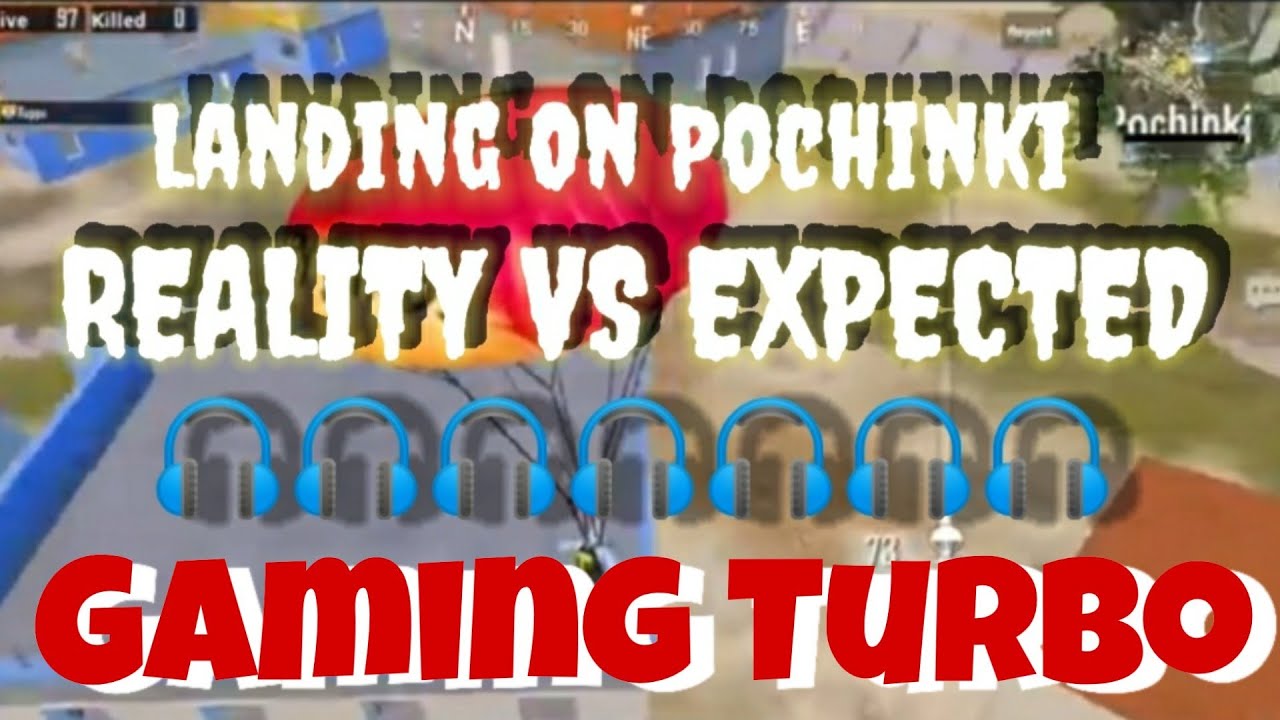 Landing On Pochinki || Reality VS Expected || #pubgmobile #pochinki ...