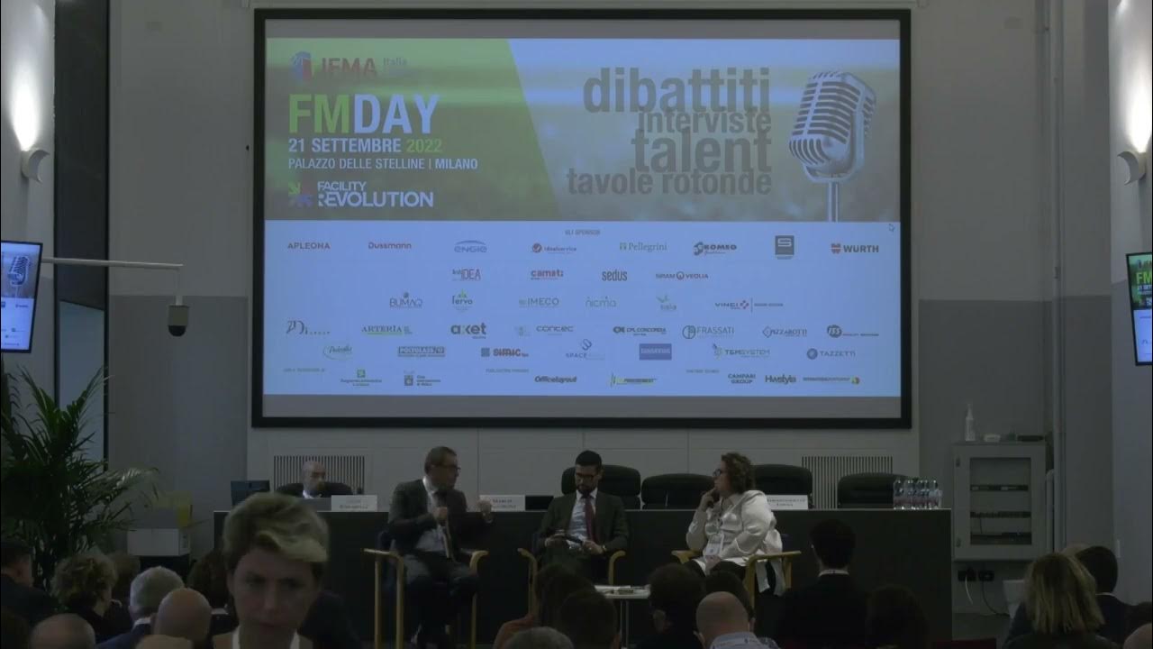 FM Day 2022 - Talk show - Ivan Grumelli e Marco Maggioni, Dussmann Service Italia - YouTube