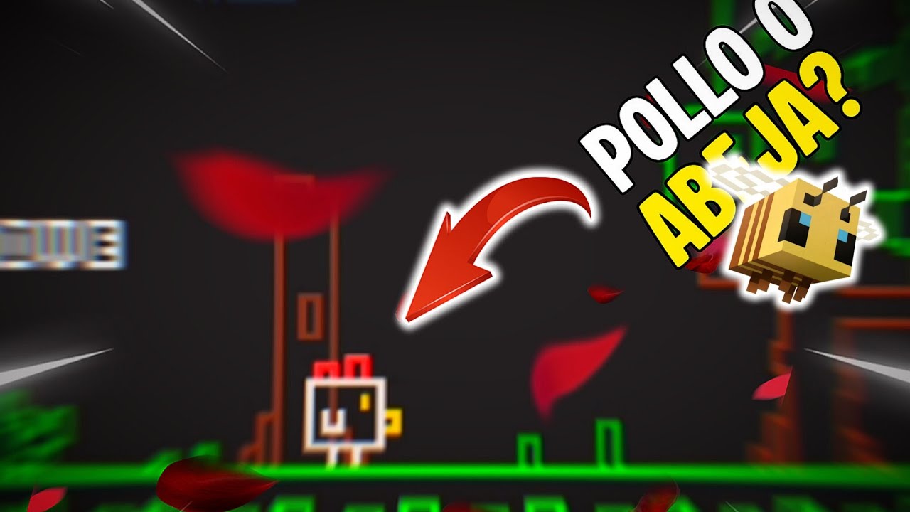 EN Este JUEGO Soy un POLLO que se convierte en ABEJA - YouTube