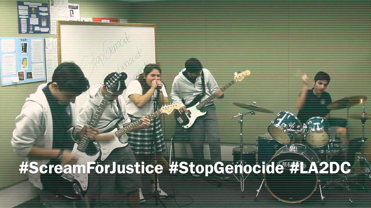 Royal Anarchy #ScreamForJustice #StopGenocide #LA2DC - YouTube