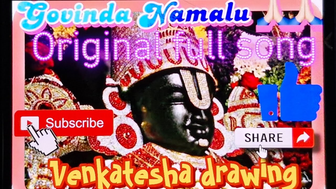 Govinda Namalu.. Shree Venkatesha bhakti song..with Govinda Full ...