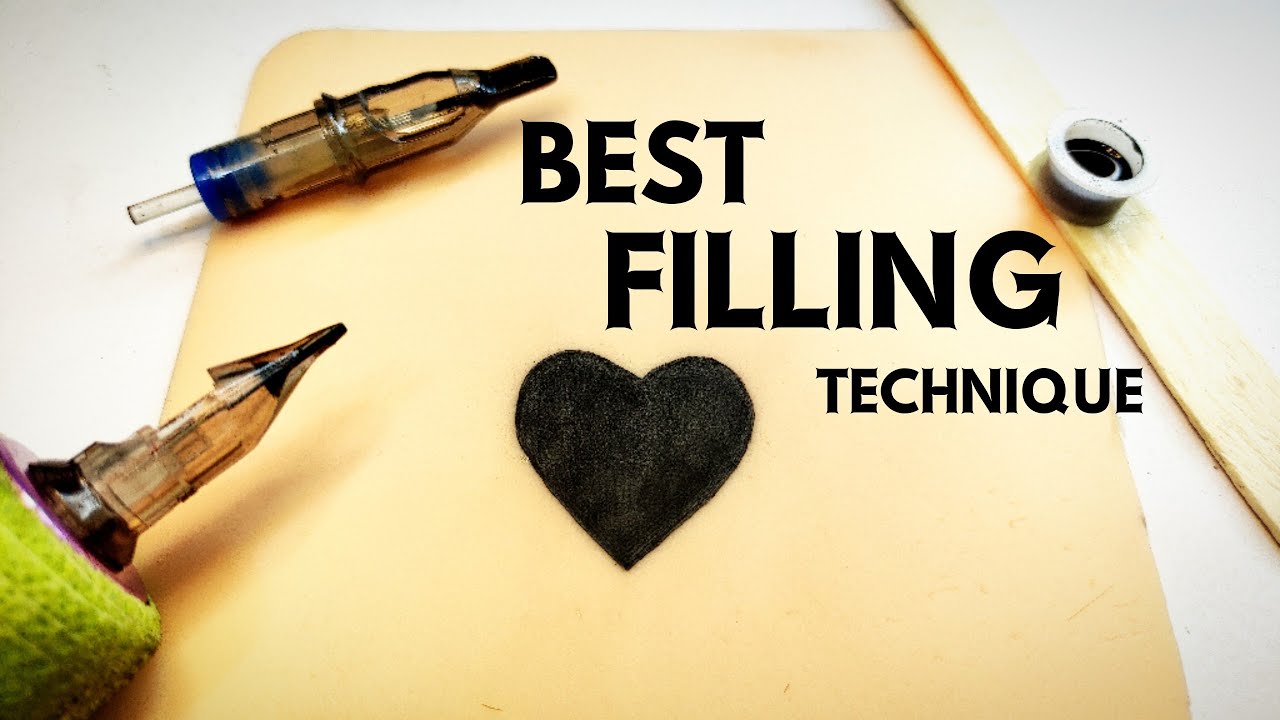 Best Tattoo Filling Technique for Beginners | Arash Tattoo - YouTube