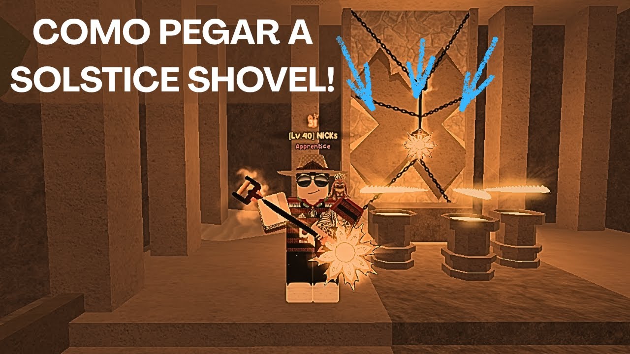 COMO PEGAR A SOLSTICE SHOVEL NO DIG!!! (Roblox) - YouTube