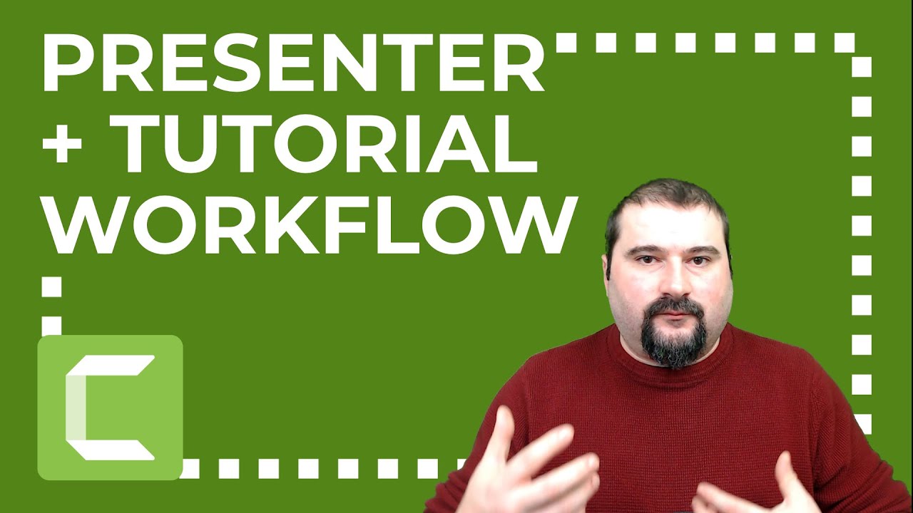 Tutorials with presenter on-screen in Camtasia - YouTube