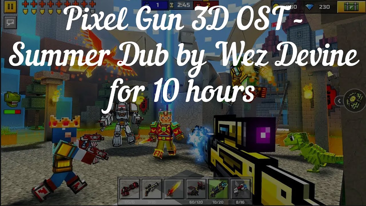 Pixel Gun 3D OST "Summer Dub" by Wez Devine LOOPED for 10 Hours - YouTube