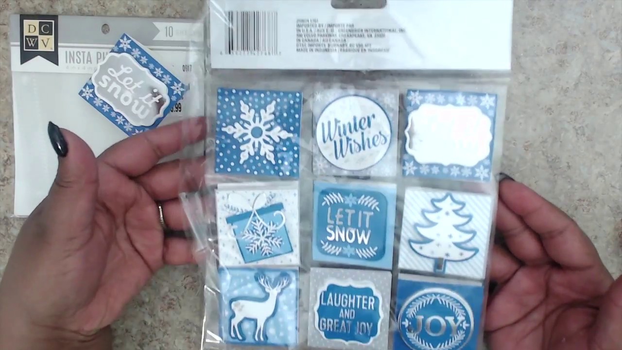 TUTORIAL | WINTER | CHRISTMAS SHAKER TAGS | DOLLAR ITEMS | GIFT SET ...