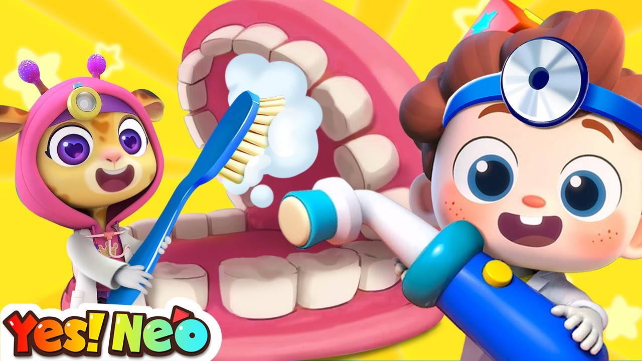 Let's Visit the Dentist | Healthy Habits | Dentist Song | Nursery ...