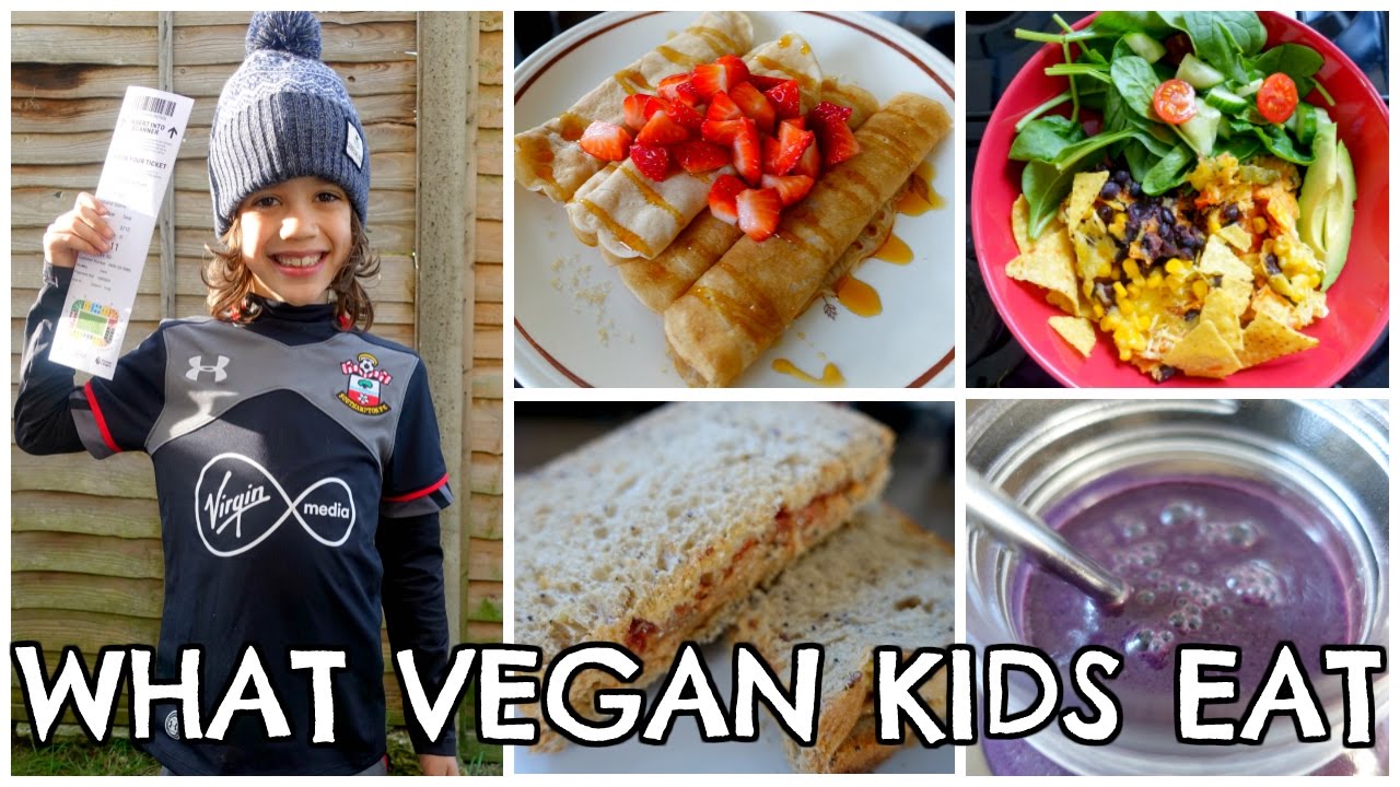 WHAT VEGAN KIDS EAT IN A DAY | 7YR OLD MAX - YouTube