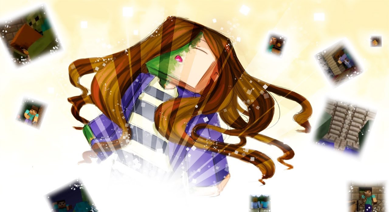 Skydoesminecraft Fan Art As A Girl