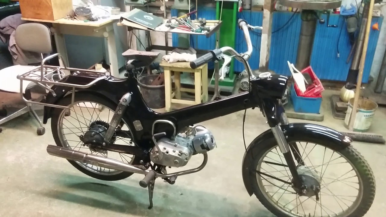 puch ms50 1977 part 8 - YouTube