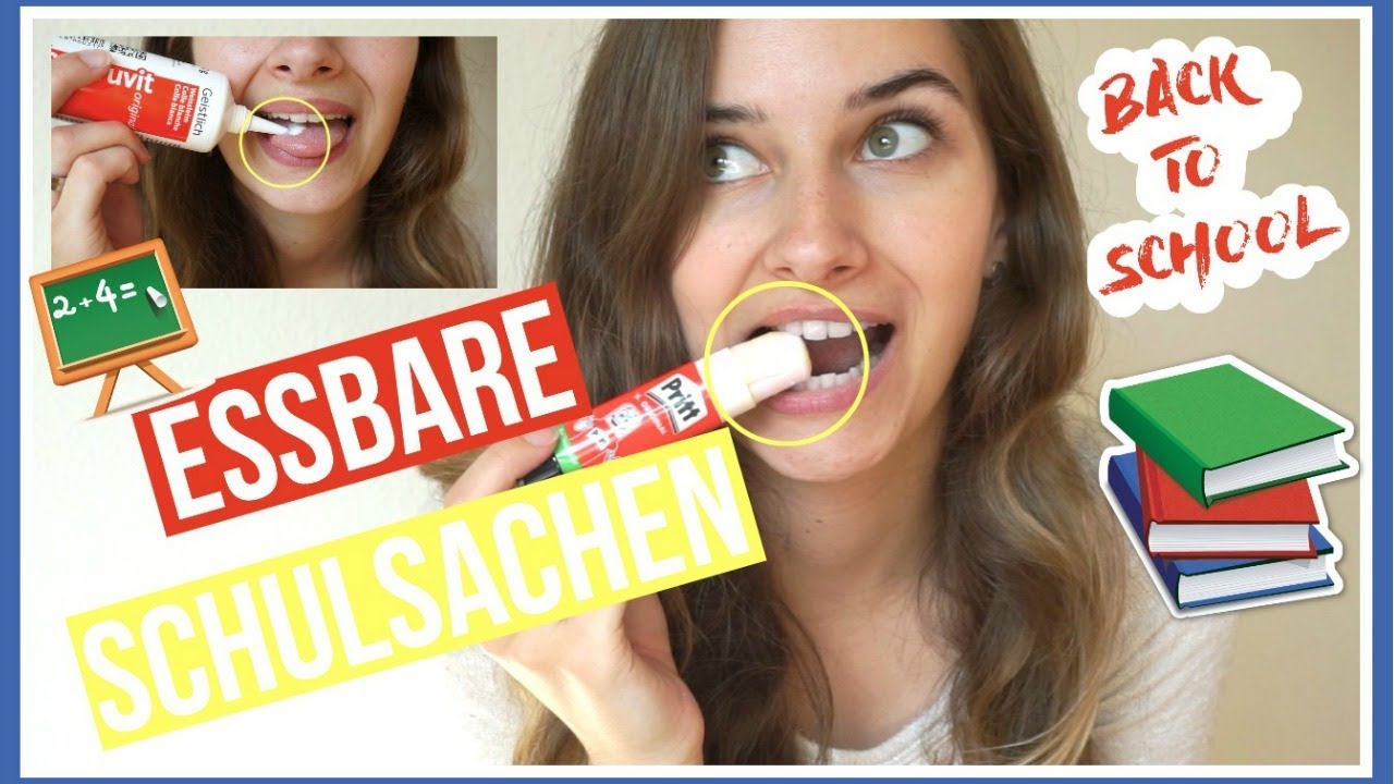 Essbare Schulsachen Zum Selber Machen