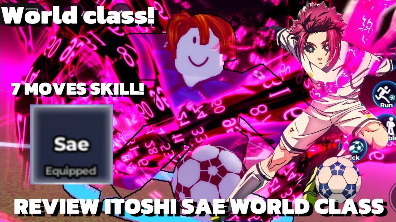 ITOSHI SAE NEW UPDATE WORLD CLASS REALLY GOOD! -ROBLOX BLUE LOCK ...